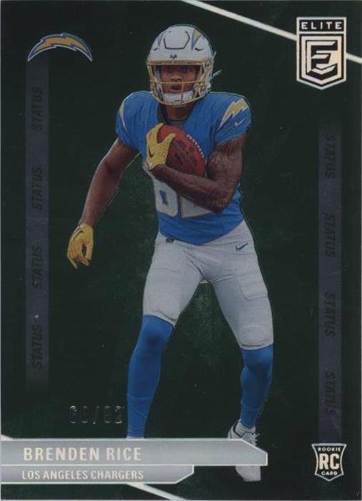 2024 Panini Donruss Elite - Rookies Brenden Rice #193 Status /82 (RC ...