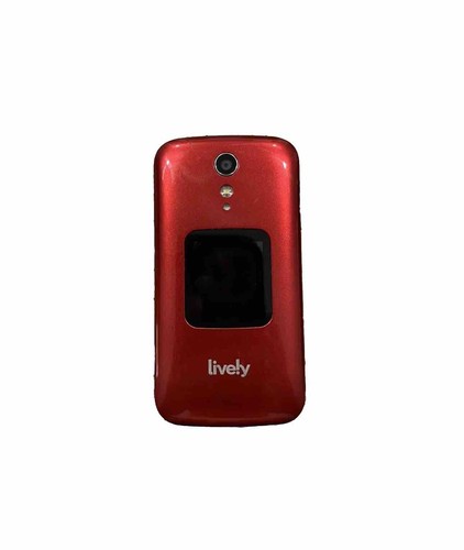 Greatcall Lively Jitterbug Flip Cell Phone - RED Alcatel 4053S - WORKS ...