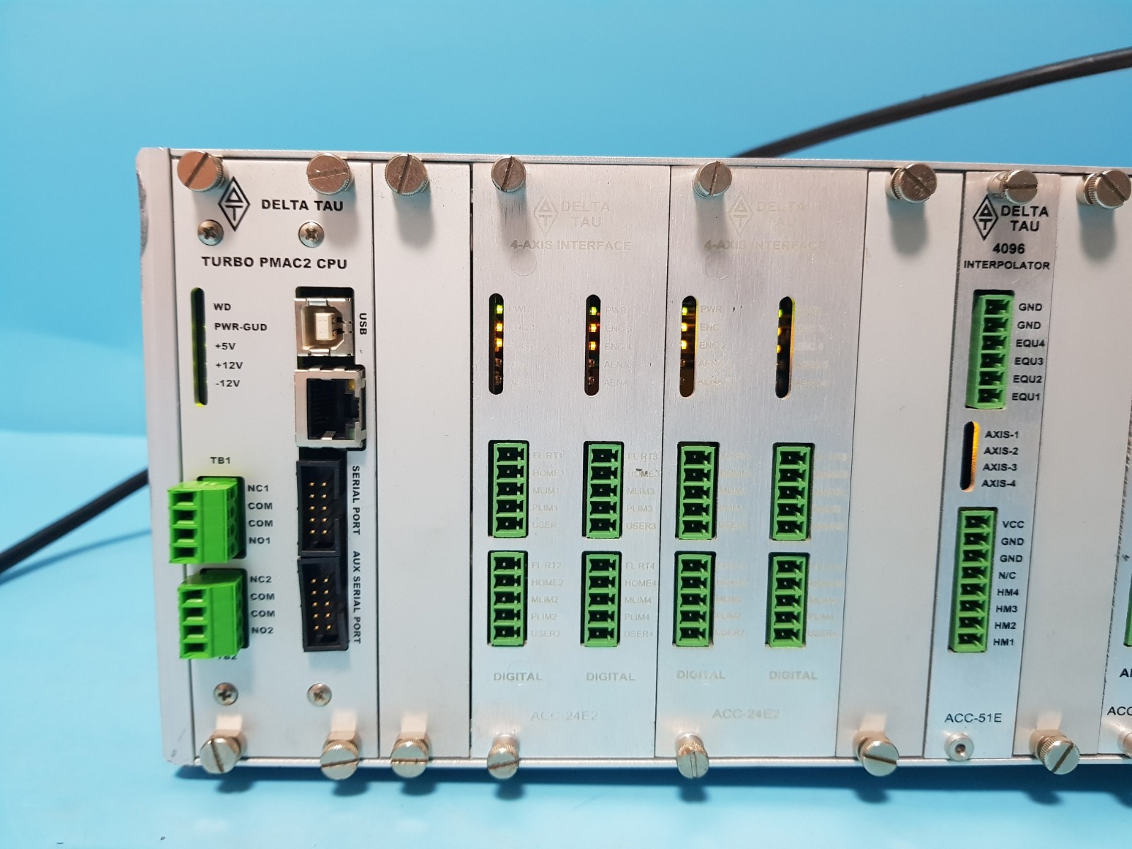 DELTA TAU UMAC TURBO PMAC2 CPU , ACC-24E2 2ea , 4096 ACC-51E , ACC ...