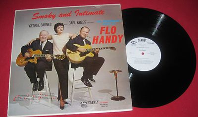 FLO HANDY "SMOKY AND INTIMATE"MEGA RARE 1964 LP CARNEY LP-201 MINT ...