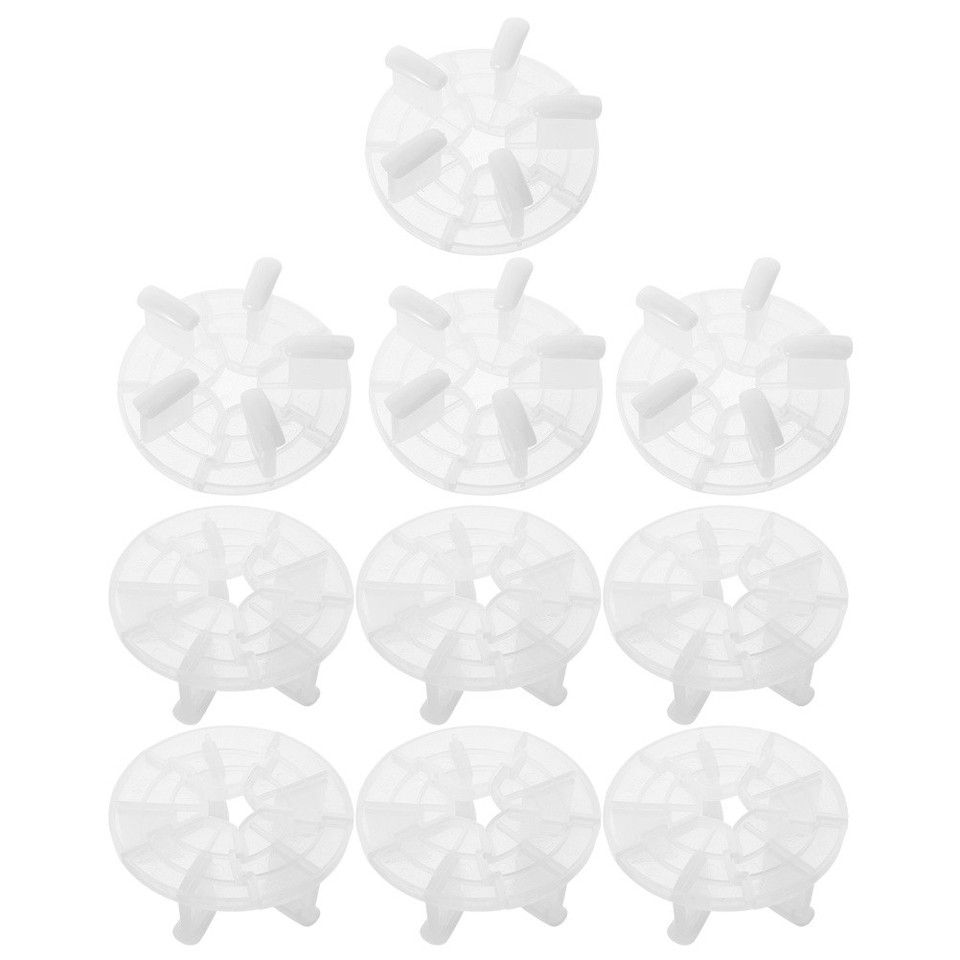 10 Pcs Nail Stand Practice Hand Art Display Rack Fingernail Board ...