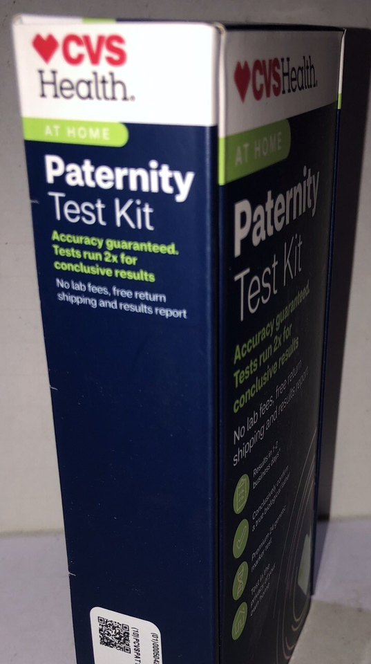 CVS Health Paternity Test Kit Brand New NO LAB FEES FACTORY SEALED FREE ...