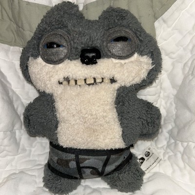 Fuggler Funny Ugly Monster Plush Gray Squirrel Budgie Teeth Festival ...