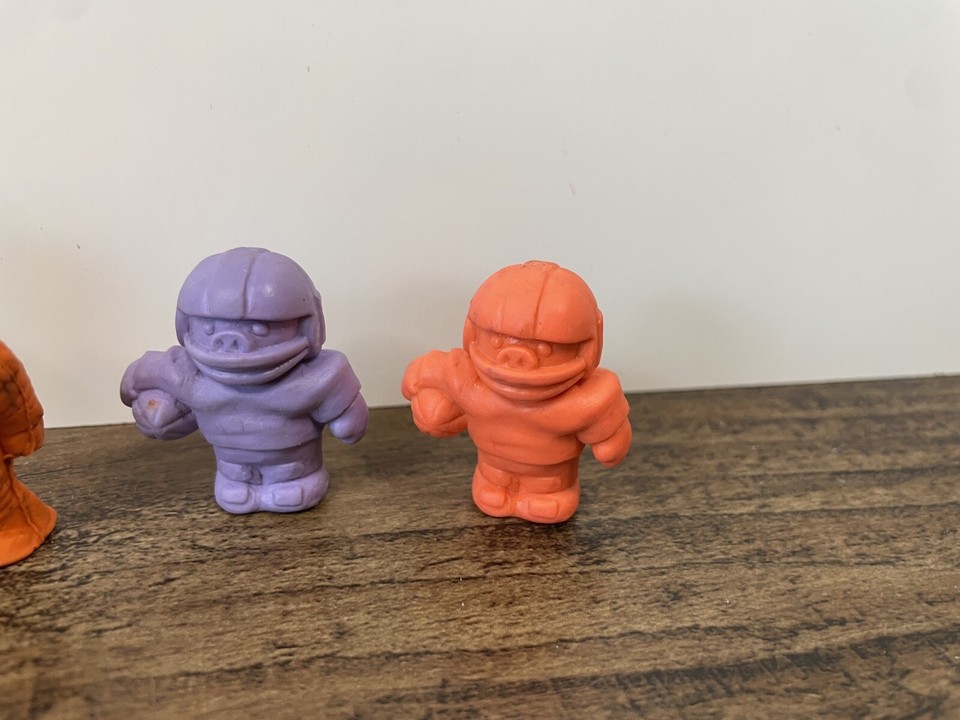 Lot Of 7 Vintage Diener Rubber Eraser Figures Robot Alligator Monster ...