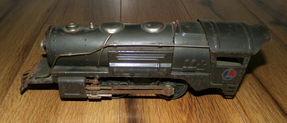 *PARTS** Lionel 259E Locomotive Gunmetal Gray Nickel Prewar O gauge ...