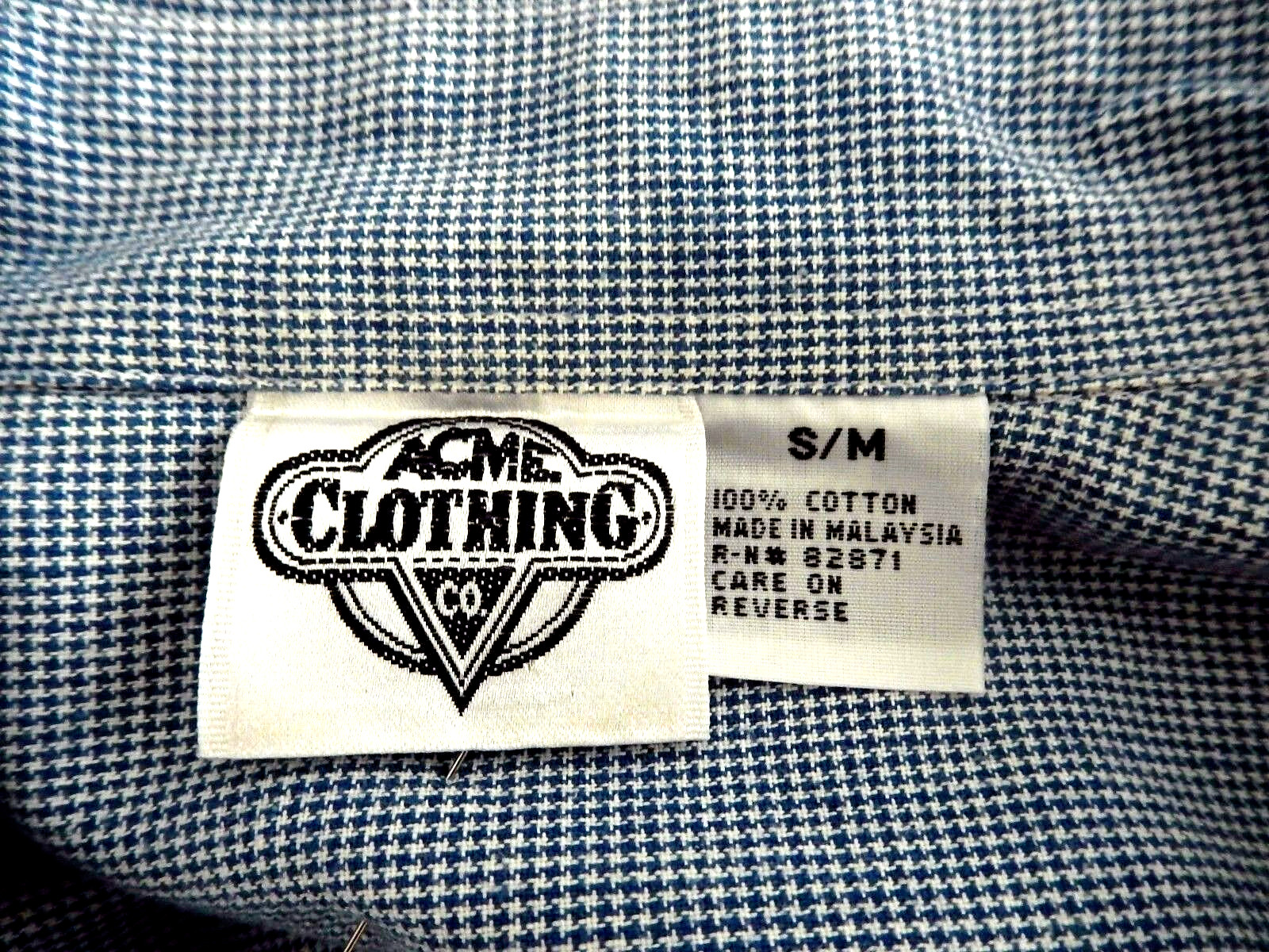 ACME Clothing Co. Looney Tunes Characters Shirt-S/M B… - Gem