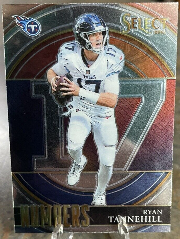 2021 Select Football Numbers Ryan Tannehill Tennessee Titans SN-15 | eBay