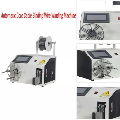 Automatic Wire Coil Winding Machine Cable Binding Tie Tools Digital ...