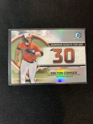 2023 Bowman Scouts Top 100 #BTP-30 Colton Cowser - Baltimore Orioles | eBay