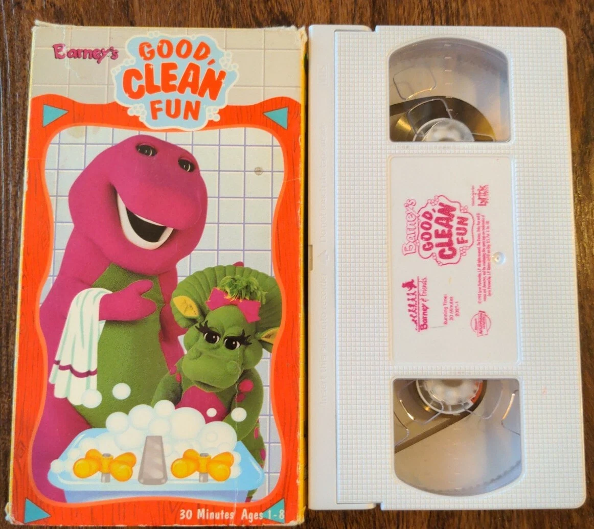 Barney Vhs Box
