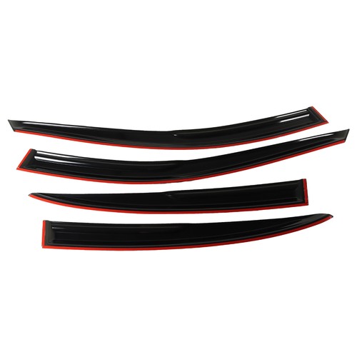 For 2004-2008 Acura TL JDM Mugen Style 3D Wavy Black Tinted Window ...