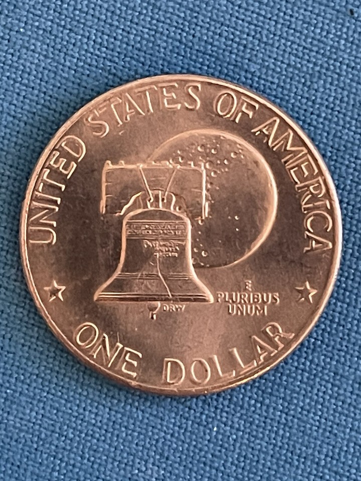 1976 “D” Eisenhower Bicentennial Dollar AU/BU “Ike Silver Dollar” all ...