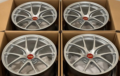 BBS RI-A 18x9.5 +40 5x120 Diamond Silver fits Civic Type-R FK8 FL5 (SET ...