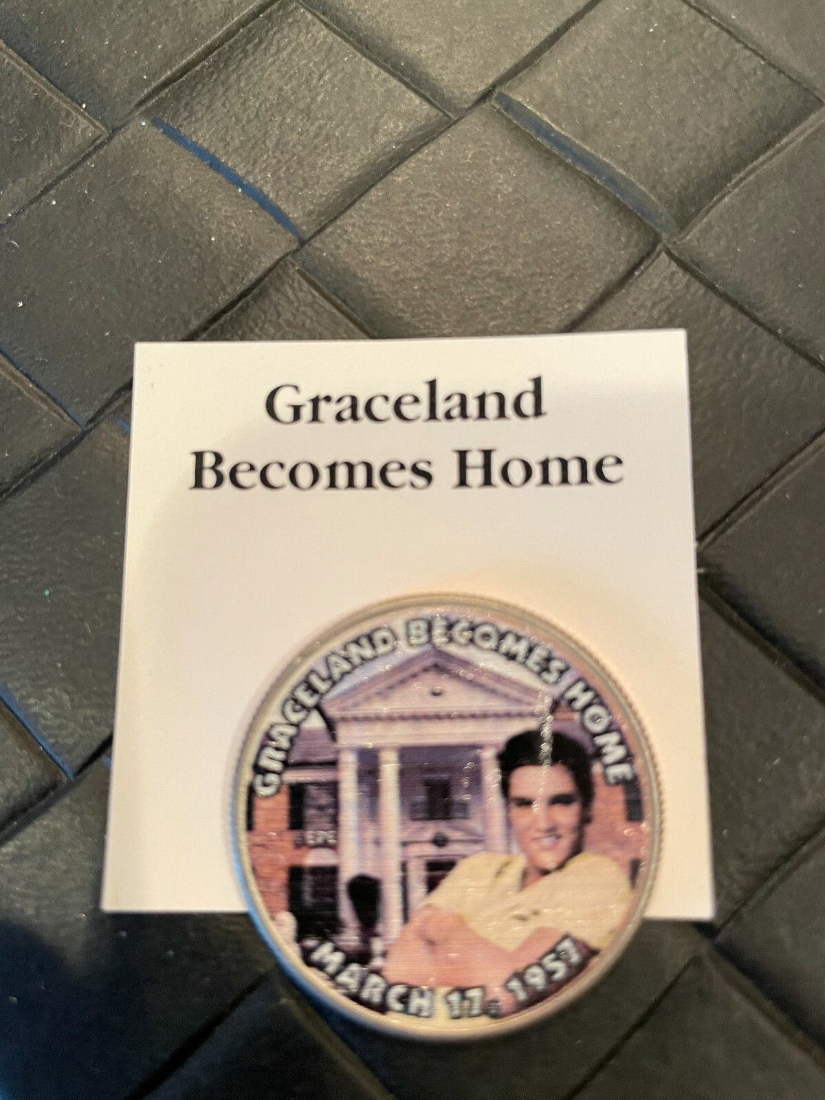 Elvis His Life in Coins Colorized Half Dollars Graceland Becomes Home ...