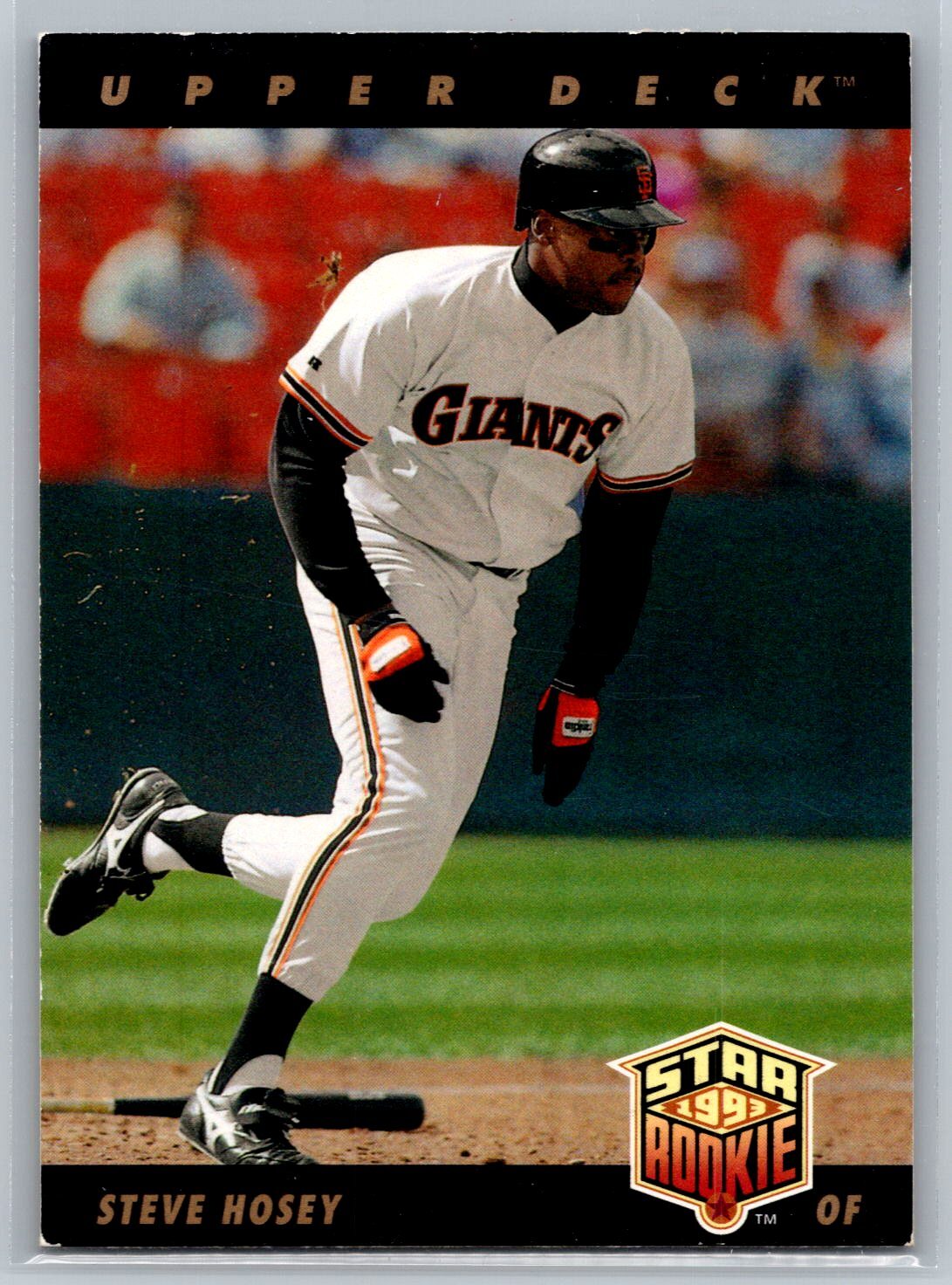 1993 Upper Deck Star Rookie Baseball #15 Steve Hosey San Francisco ...