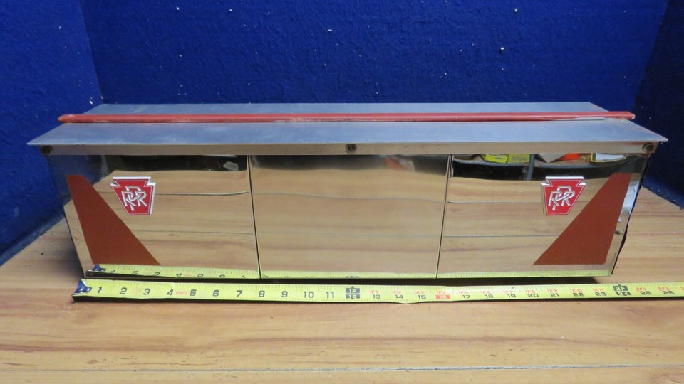 CUSTOM G SCALE CHROME/METAL BOX CAR " ONLY BODY " NO TRUCKS 618405 | eBay