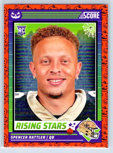 2024 Score-A-Treat - Spencer Rattler - PUMPKIN - New Orleans Saints ...