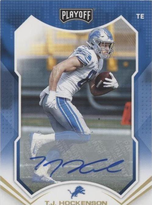2021 Panini Playoff - T.J. Hockenson #133 Autographs (AU) for sale ...