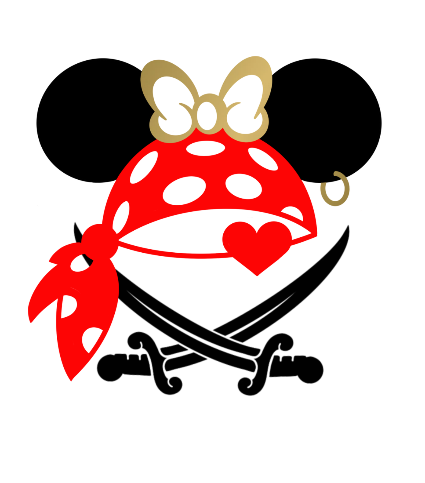 Disney Pirate Mickey Clipart