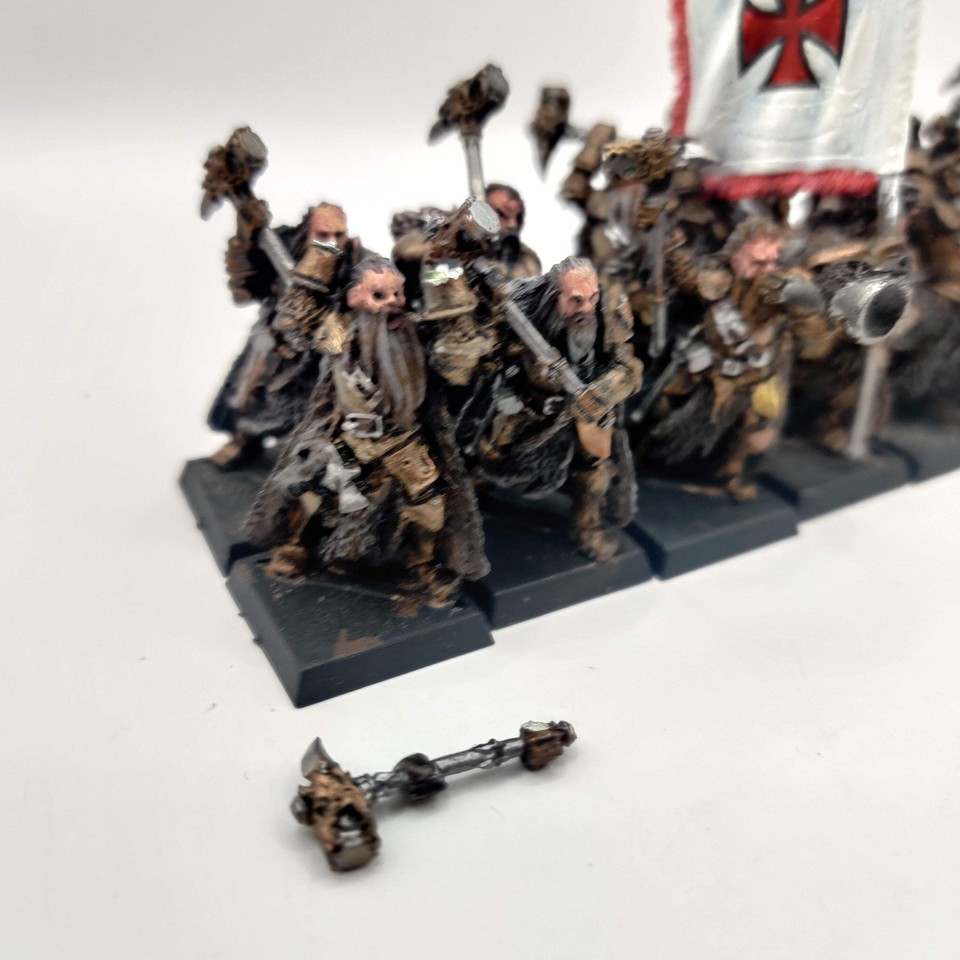 Warhammer The Old World Empire Teutogen Guard inc Command - Painted ...