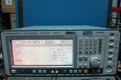 Rohde & Schwarz (R&S) SMIQ03B Signal Generator, 300KHz-3.3GHz, with opt ...