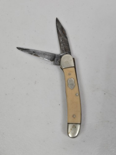 Vtg German Eye Knife Carl Schlieper Eye Brand Two Folding Blade Pocket ...
