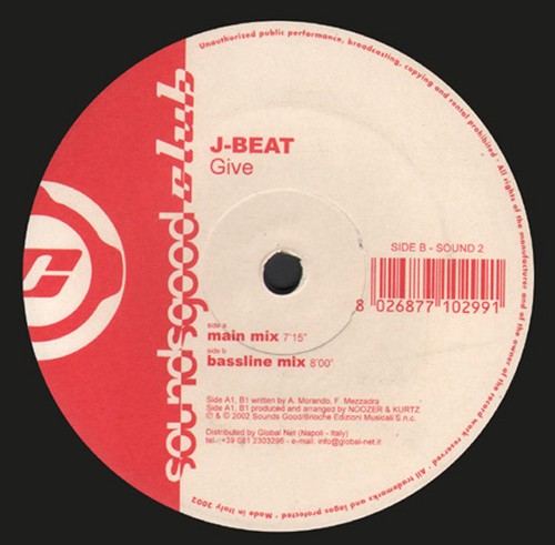J-BEAT - Give - Sounds Good - 2002 - Italy - Sound 2 | eBay Australia