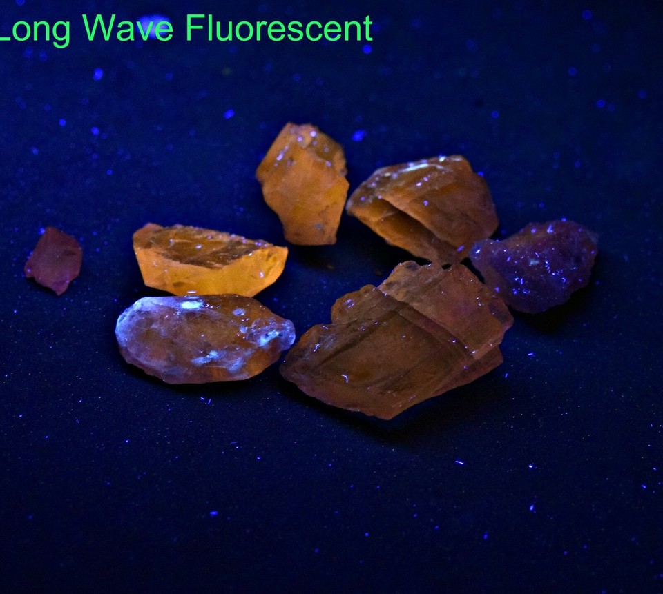 33 Carat Fluorescent Purple Scapolite Crystals Lot From Afghanistan | eBay