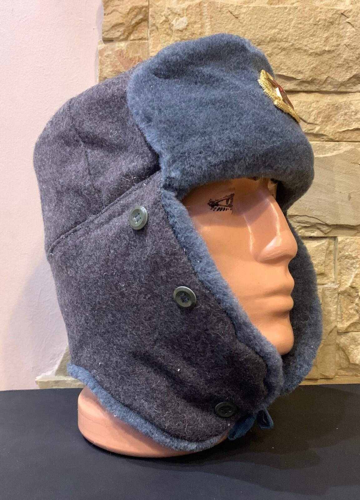 Soldier's winter hat of the Army, Soldier's Military Winter Fur cap ...