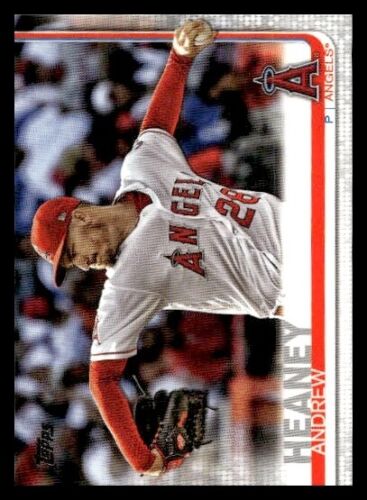 2019 Topps #257 Andrew Heaney Los Angeles Angels Baseball card | eBay