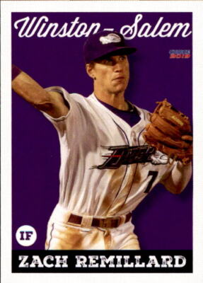 2019 Winston-Salem Dash Choice 7 Zach Remillard Cohoes New York NY ...