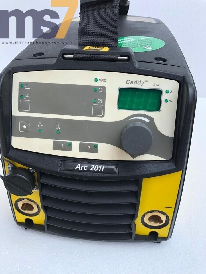 ESAB CADDY ARC 201i COMPACT PORTABLE DIGITAL INVERTER TIG WELDING ...