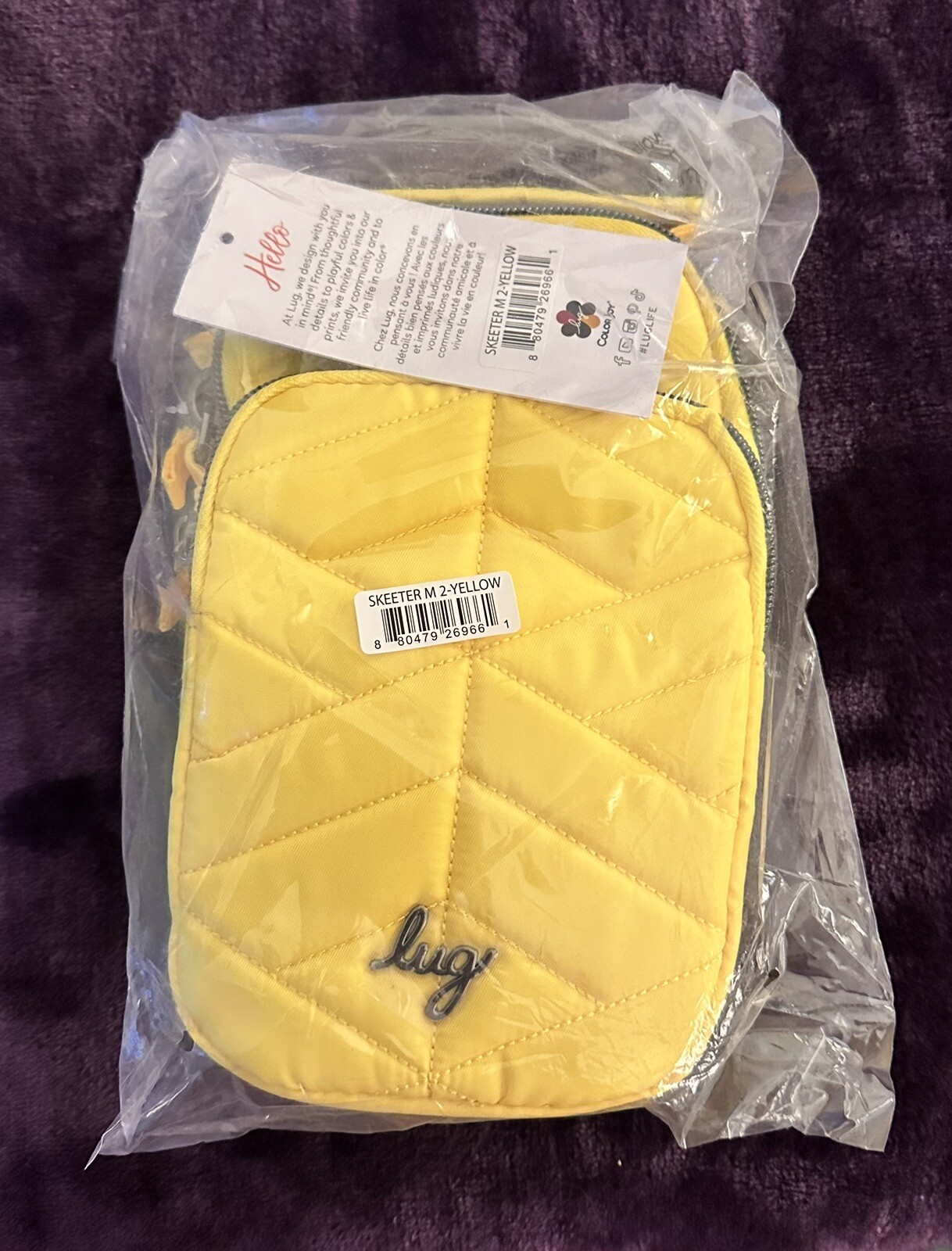 Lug Skeeter 2 Yellow (Neon) NWT. Still In Protective Bag. | eBay