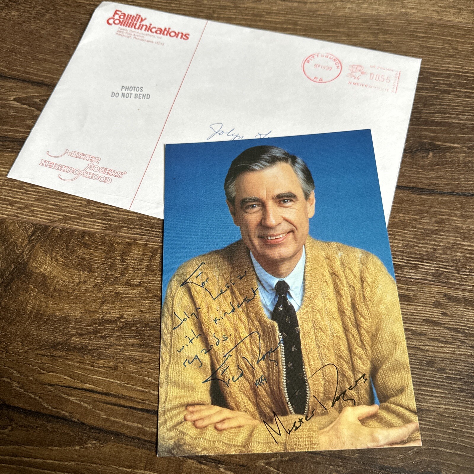 Mr. MISTER FRED ROGERS Autographed Signed 5x7 Photo Neighborhood | eBay