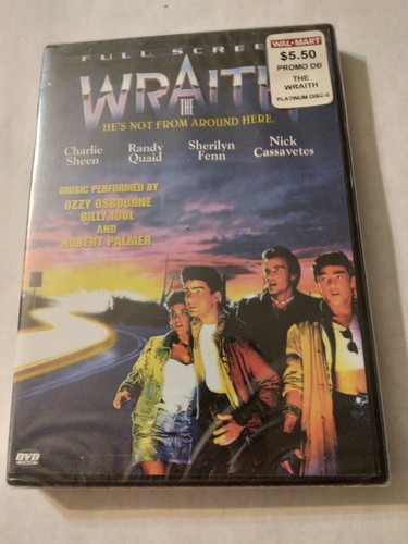 THE WRAITH 1986 (DVD 2002) Charlie Sheen Randy Quaid Ozzy Osborne New ...