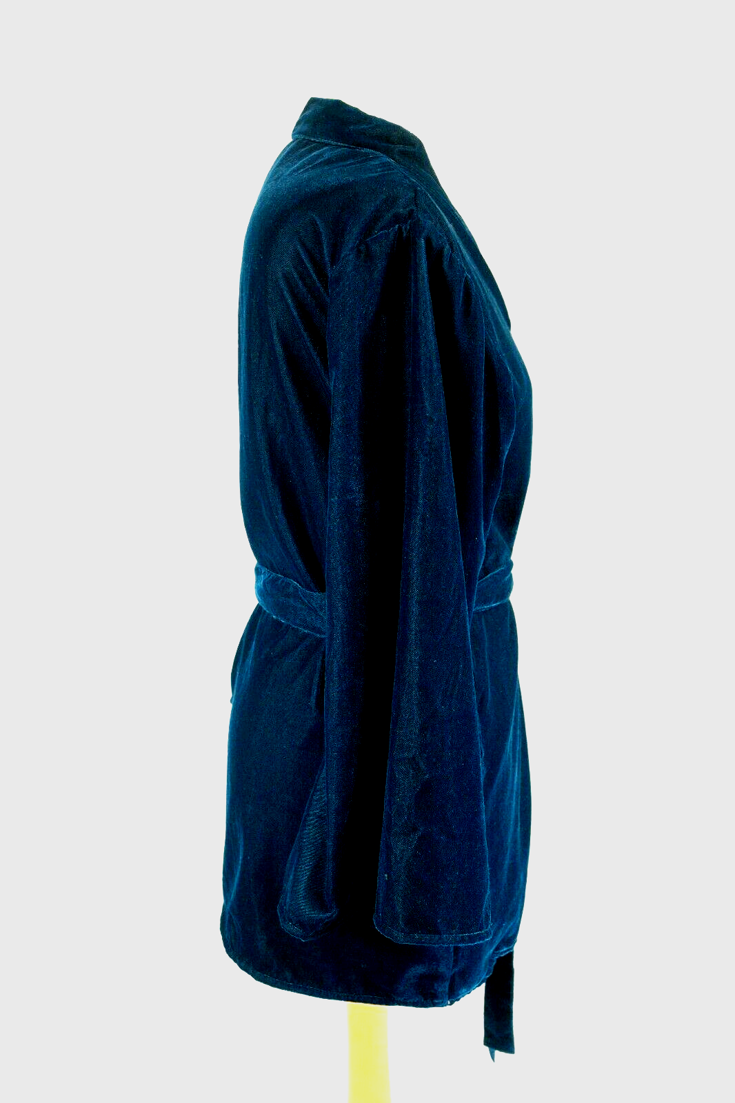 Velvet kimono top blue 10 12 14 16 18 20 22 hippy wedding plus event ...