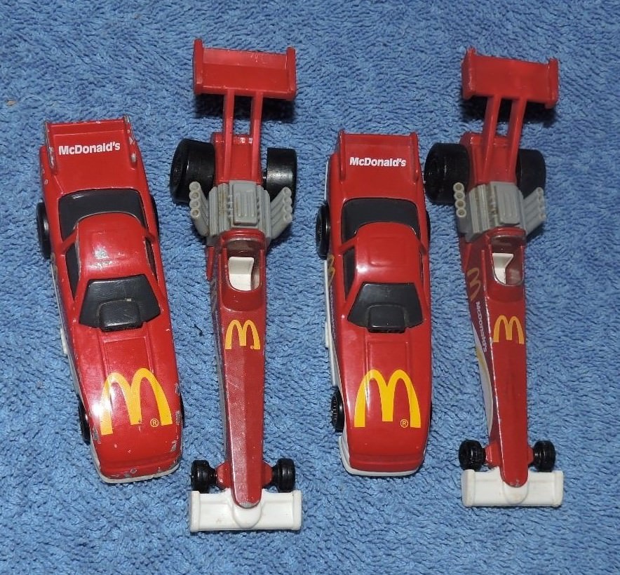 Vintage lot of McDonald's Toy Cars (4) | eBay