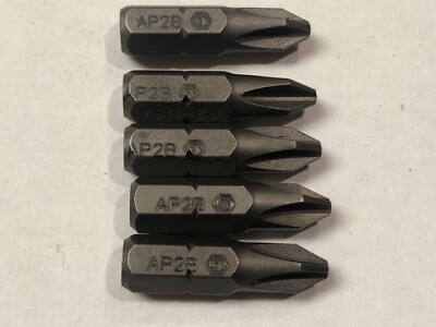 (5-Pk) New Matco Tools AP2B #2 Phillips Bit , Made In USA , Free ...