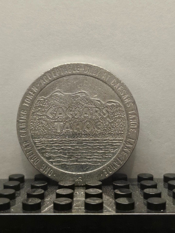 1.00 Token from the Caesars Tahoe Casino Lake Tahoe Nevada FM 1984 | eBay