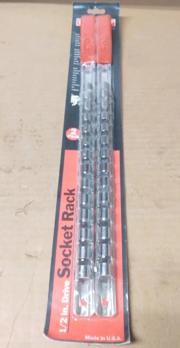 New Craftsman Pack Of 2 1/2" Drive Socket Racks 41325 | eBay