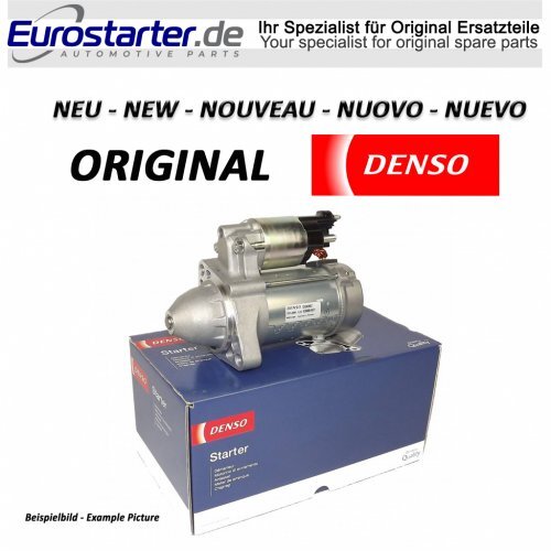 DÉMARREUR 12V 2,5KW NOUVEAU ORIGINAL DENSO - 128000-0210 POUR CASE ...