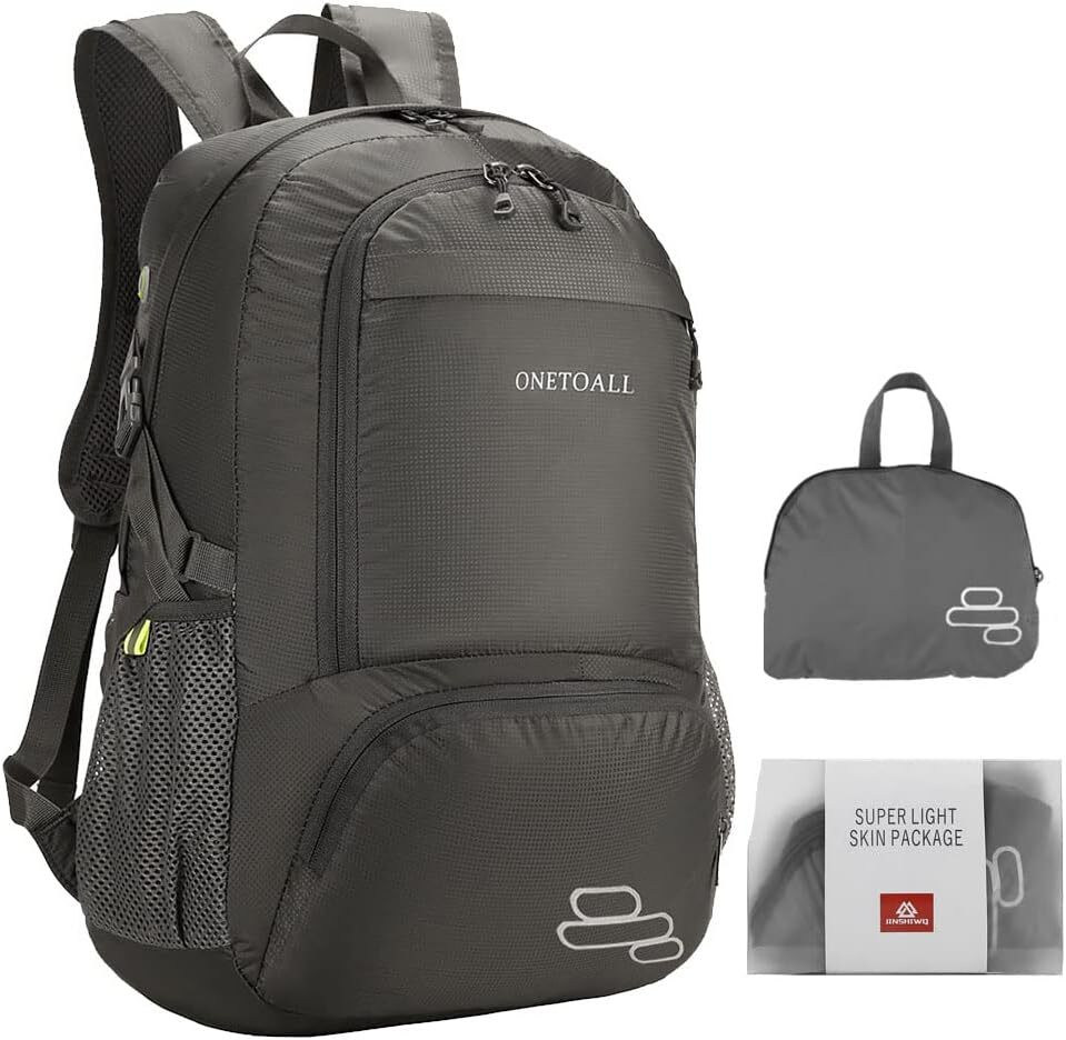 30L Packable Backpack, Lightweight Hiking Backpacks, Foldable Water ...