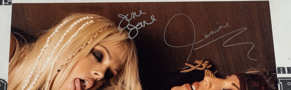 Jesse Jane & Janine Lindemulder Signed 16x20 Photo BAS COA Picture ...