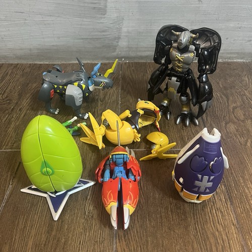 Bandai Digimon 02 Digivolving Figure Lot Digi-Egg Blackwargreymon ...