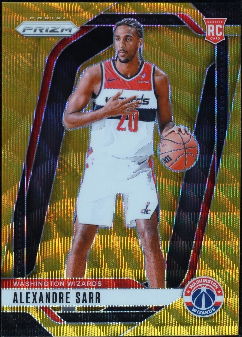 2024-25 Panini Prizm - Alexandre Sarr #264 Gold Wave Prizm /10 (RC) for ...