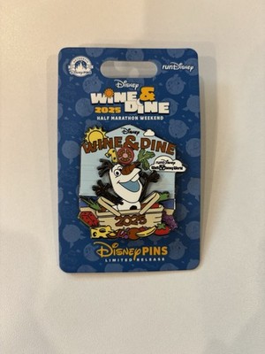 NEW- Disney World RunDisney 2025 Wine & Dine Race Weekend LR Pin 10k ...