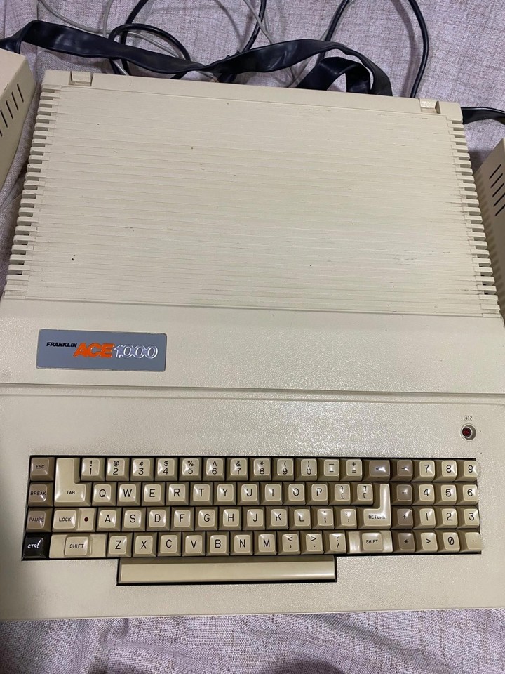 Franklin Ace 1000 - Apple II Clone Full Set With Extras - Rare Vintage ...