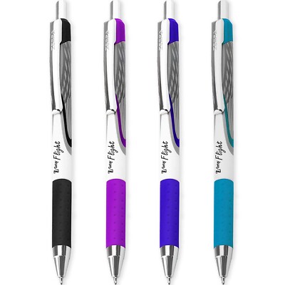 Zebra Pen Z-Grip Flight Ballpoint Pens - Assorted Ink & Pack Sizes - 1 ...