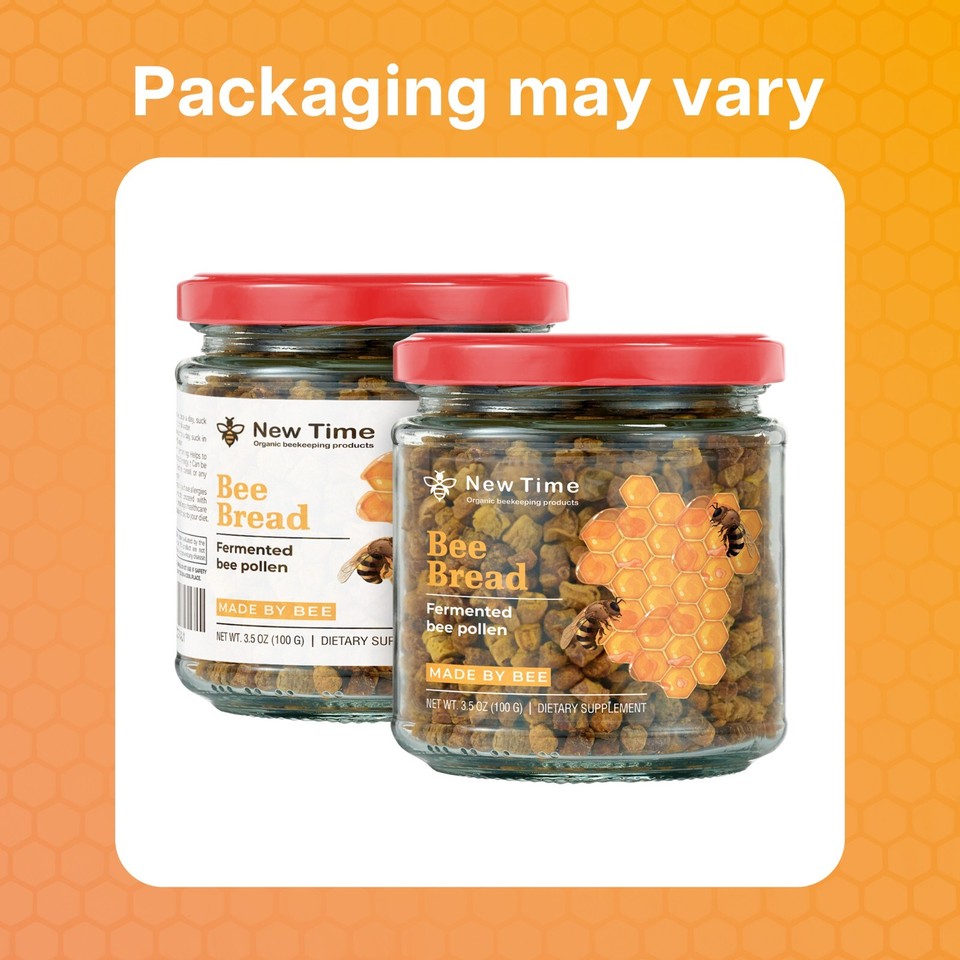 Bee Bread, Pure Fermented Bee Pollen, Organic Supplement 3.5 oz / 100g Raw Perga | eBay