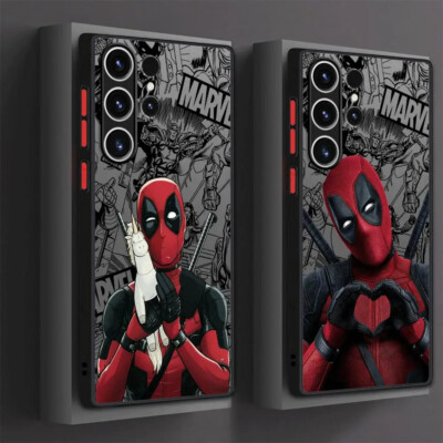 For Samsung Galaxy Deadpool Phone Case S24 S23 S22 S21 S20 10 Note Plus ...